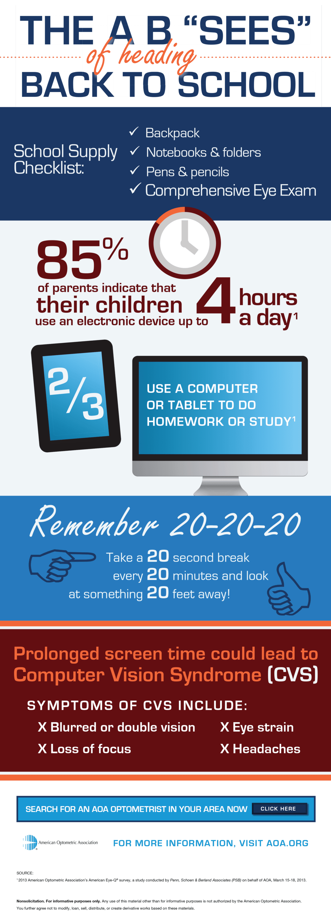 Back To School Eye Exams | Wyomissing Optometric Center