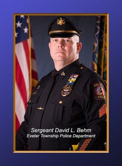 Sergeant David L. Behm Exeter Police | Wyomissing Optometric Center